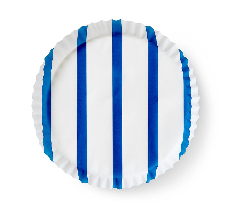 "Go Team Blue" pre-formed plate liners – Plate & Pattern