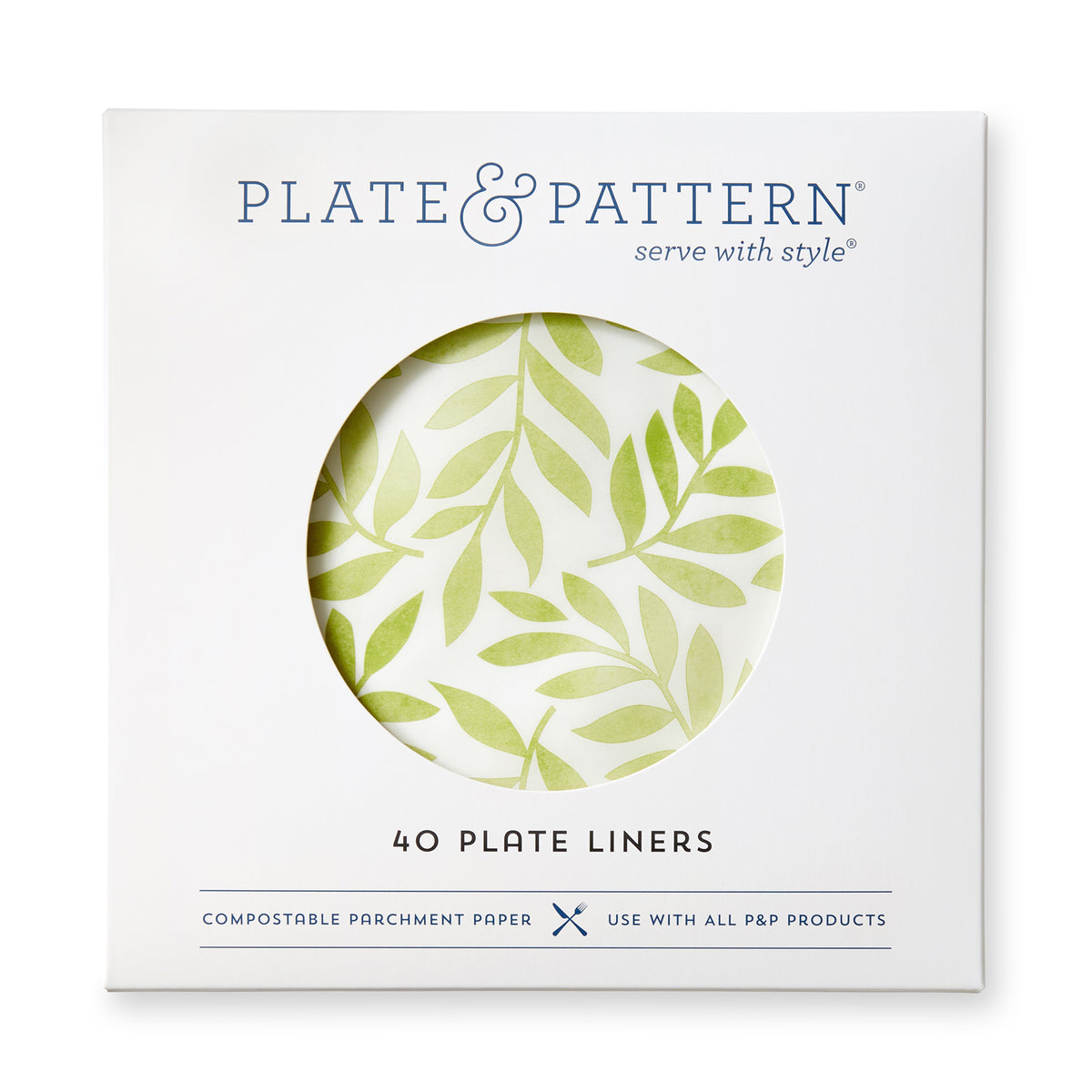 "Mom's Garden" preformed plate liners – Plate & Pattern