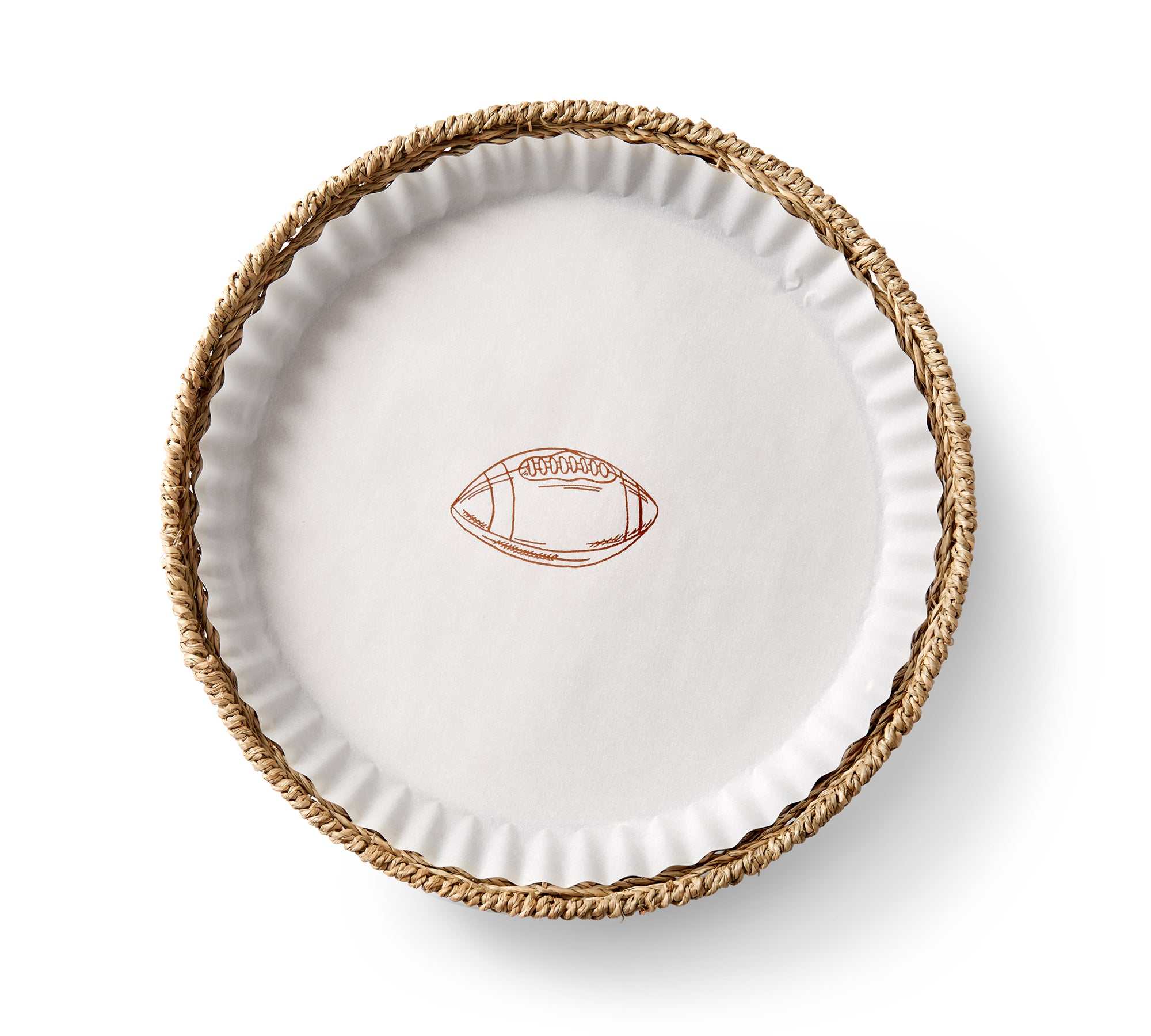 "Touchdown!" pre-formed plate liners – Plate & Pattern