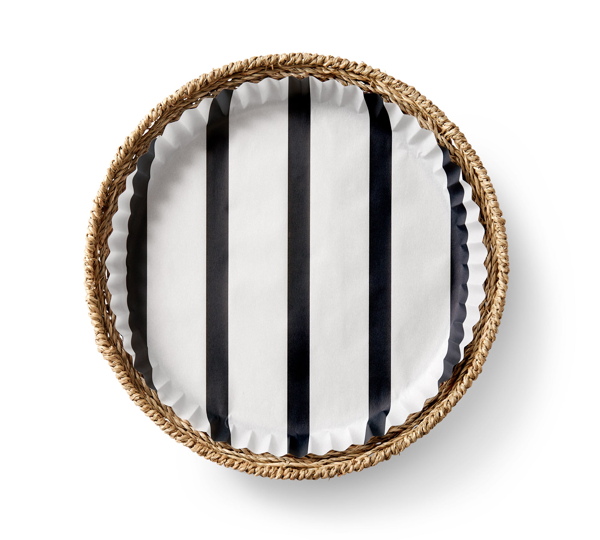 "Go Team Black" preformed plate liners – Plate & Pattern