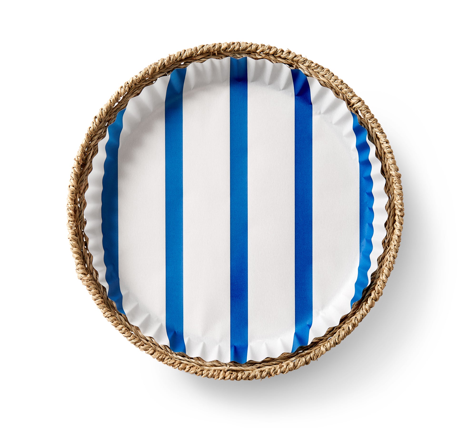 "Go Team Blue" pre-formed plate liners – Plate & Pattern