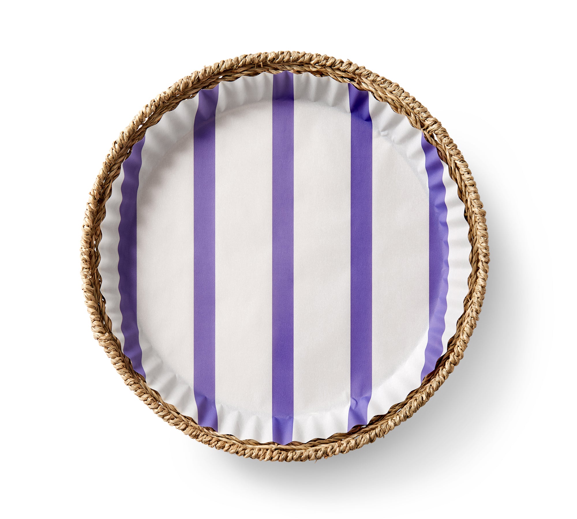 "Go Team Purple" pre-formed plate liners – Plate & Pattern