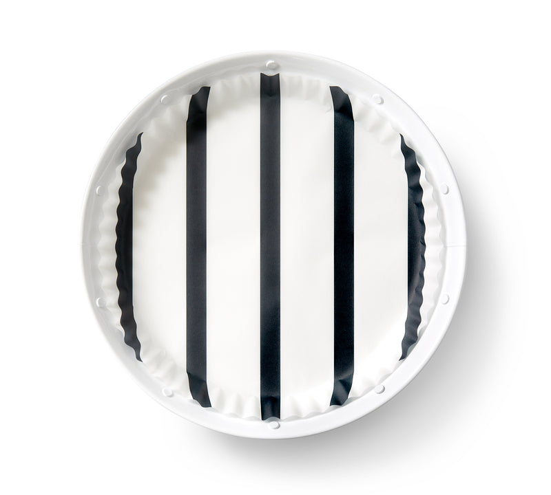 "Go Team Black" pre-formed plate liners – Plate & Pattern