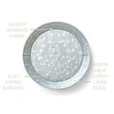 Galvanized Metal Plates – Plate & Pattern