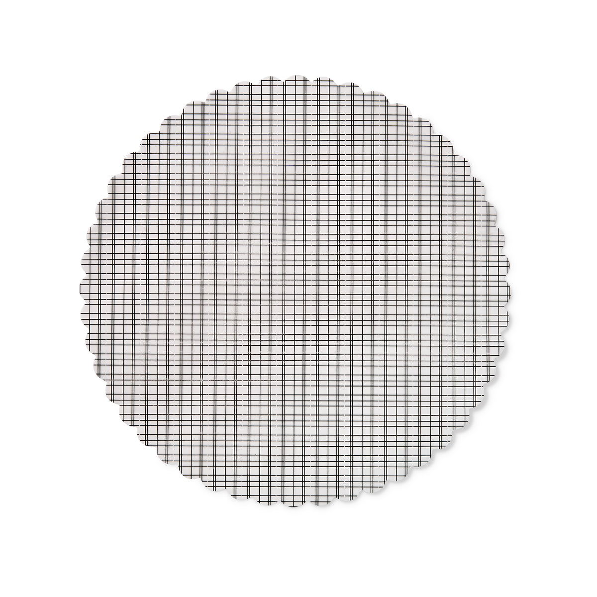 "Not All Black & White" flat plate liners – Plate & Pattern